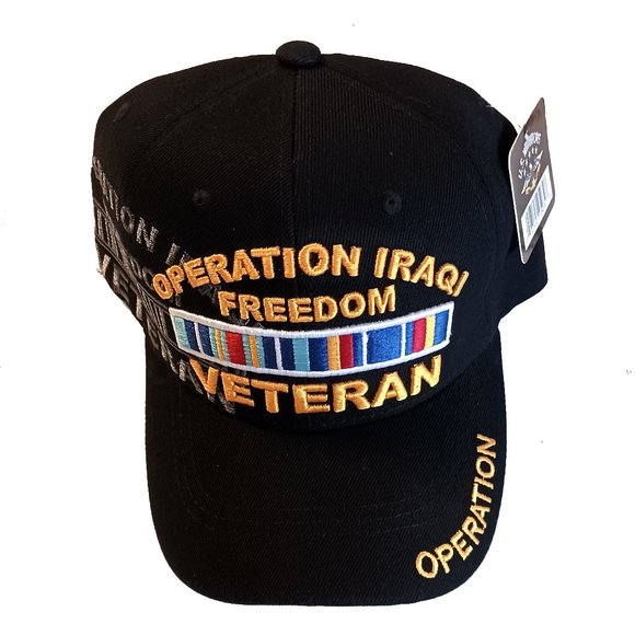 U.S. Warriors | Accessories | Operation Iraqi Freedom Veteran Hat Black ...